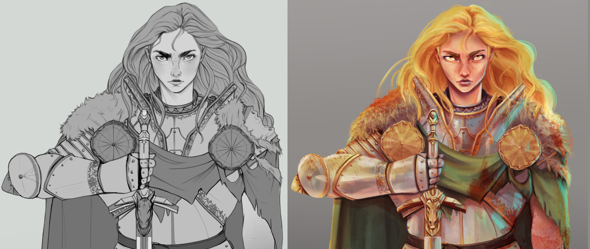 ArtStation - Éowyn iIllustration