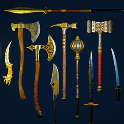 ArtStation - Legendary Blades