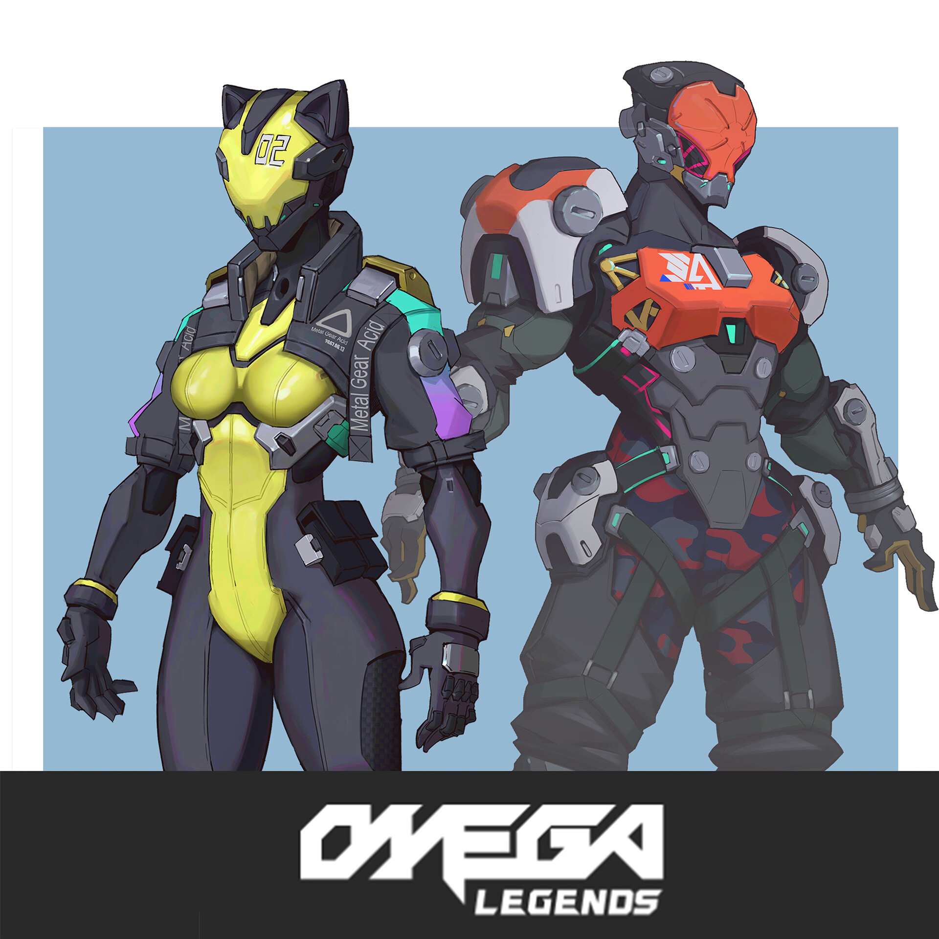 ArtStation - Omega Legends work in IGG