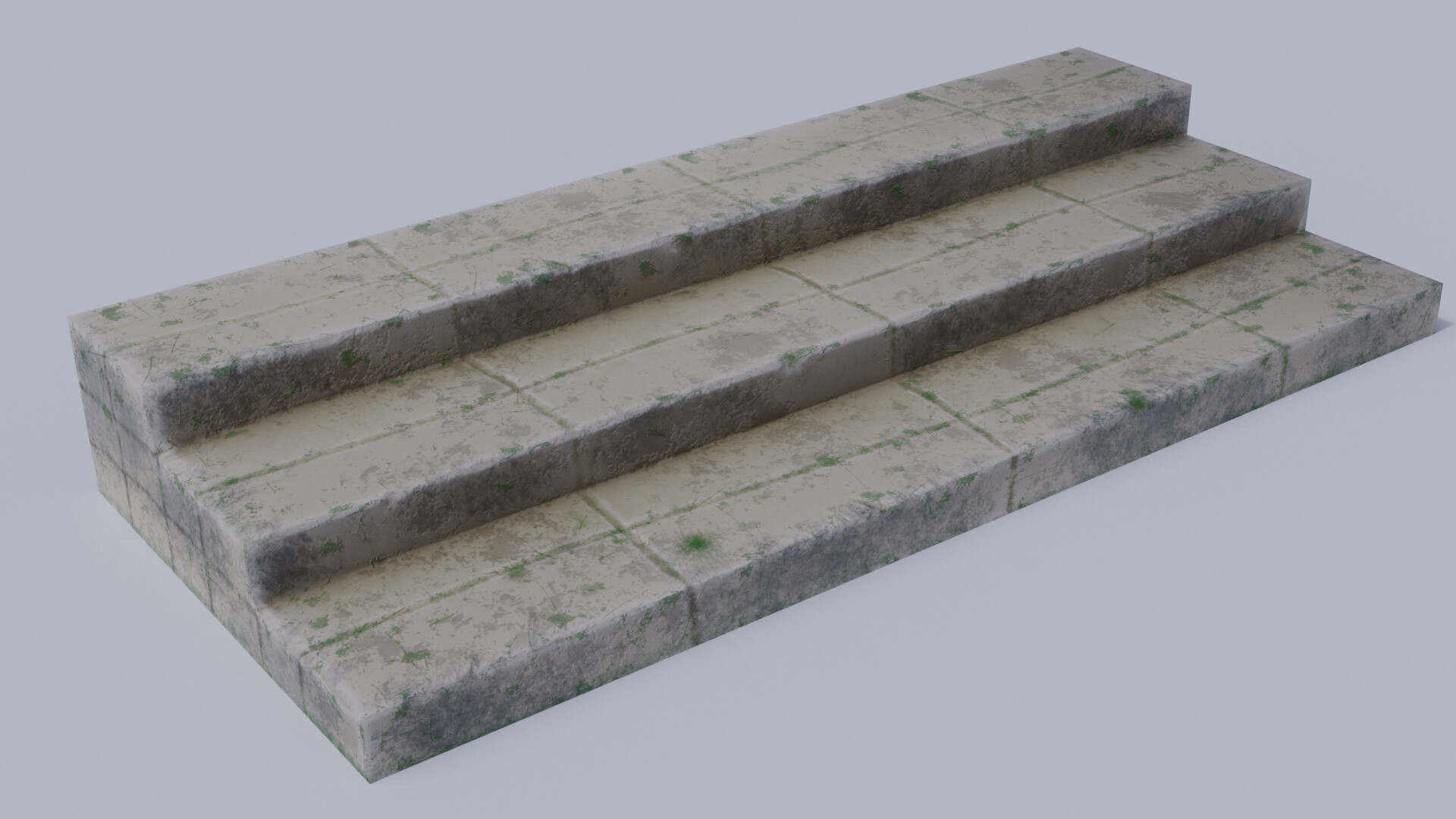 ArtStation - Stone Stairs Asset