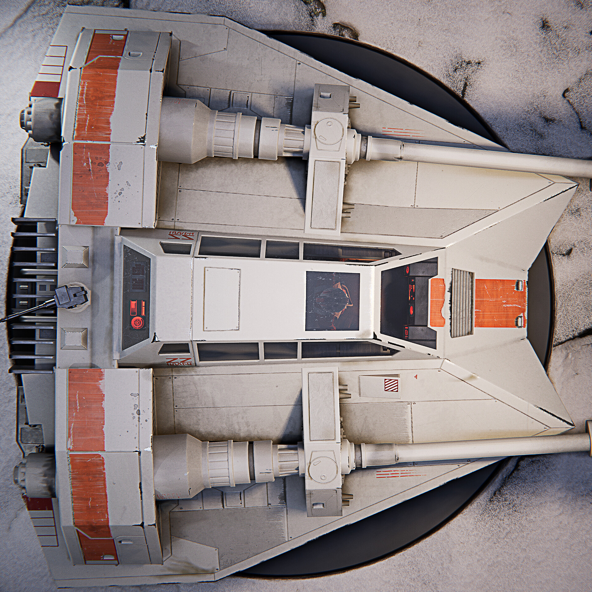ArtStation - Snowspeeder