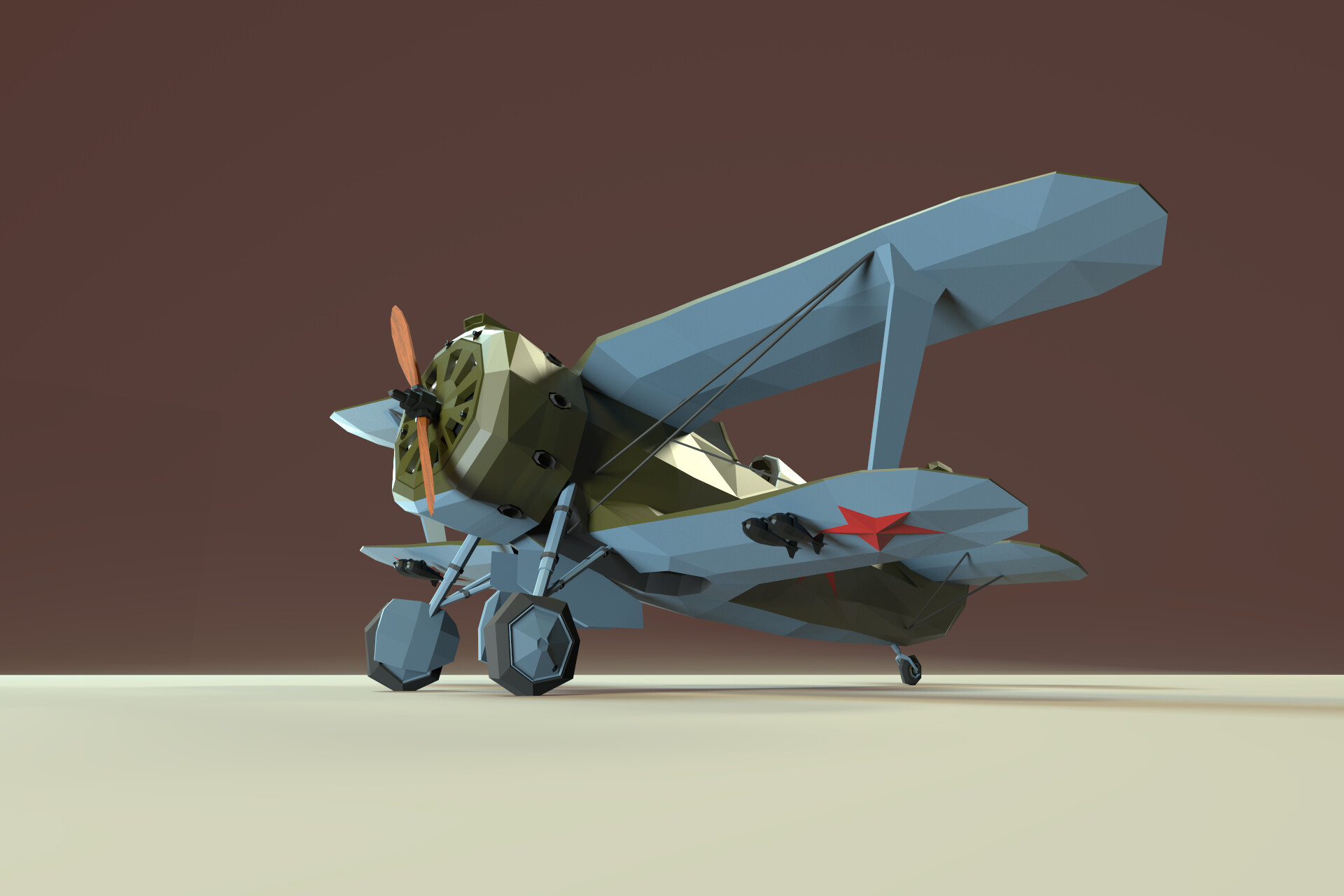 ArtStation - Lowpoly stylized "Papercut" planes for mobile game
