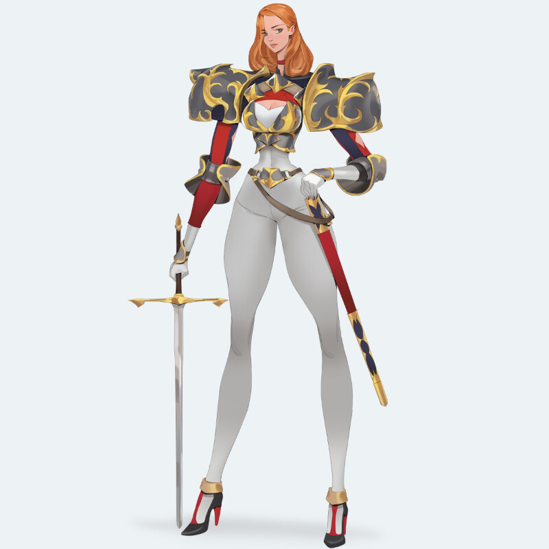 ArtStation - Knight_girl