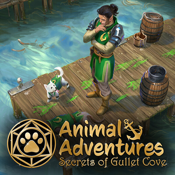 ArtStation - Gullet Cove - FootprintsHad so much fun with this piece ...