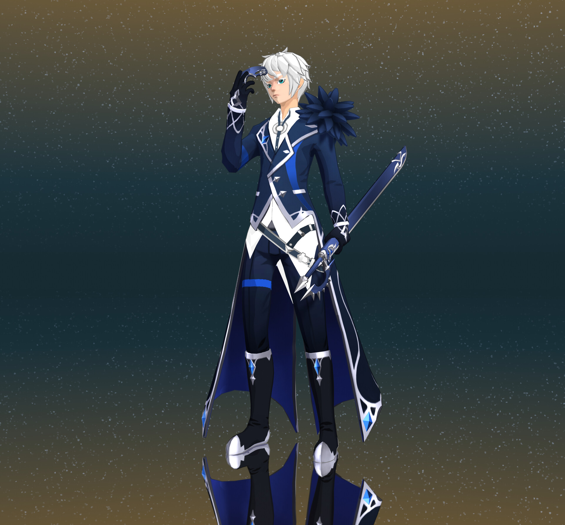 ArtStation - Ice Knight (Hand Painted Character)