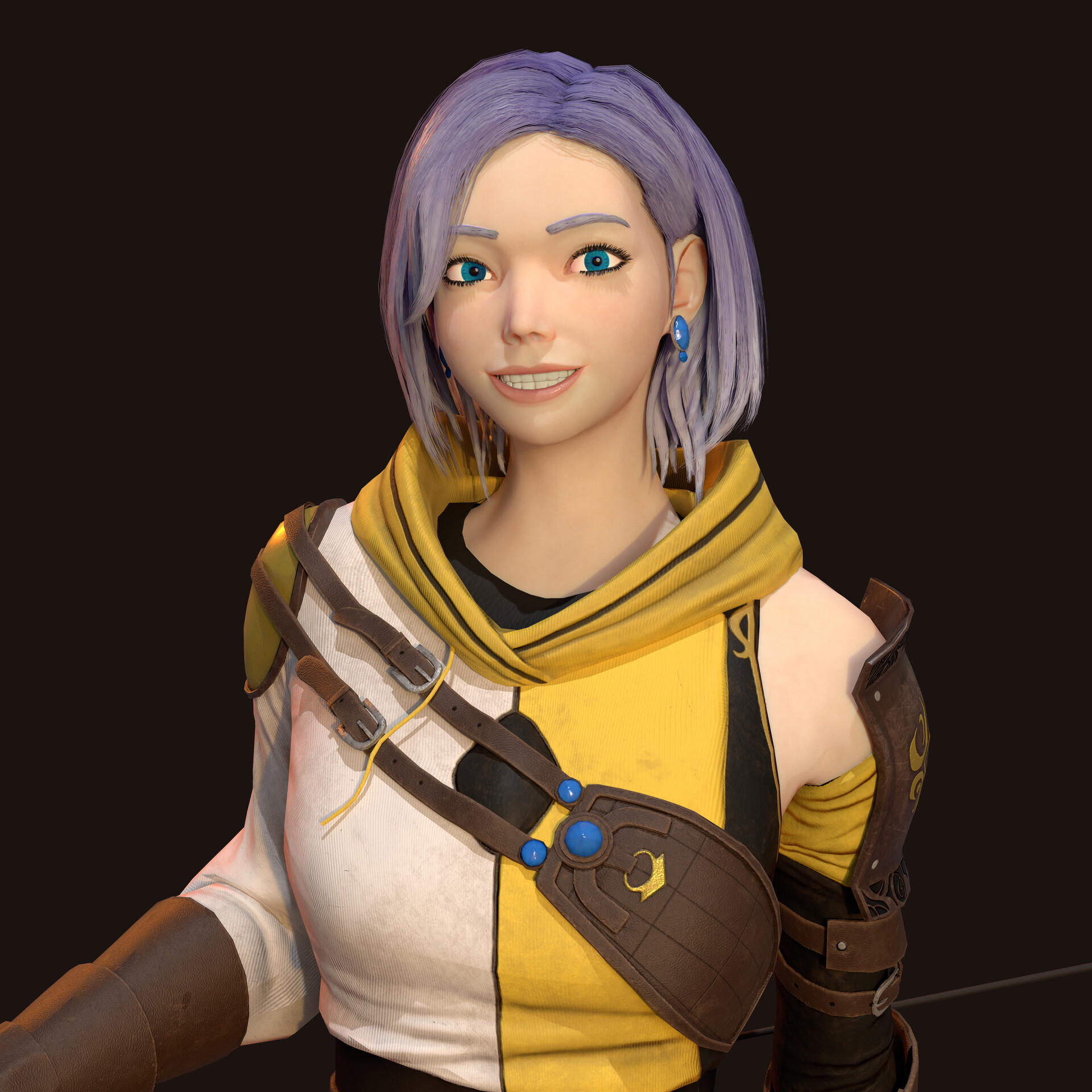 ArtStation - Archer: Real-Time Character