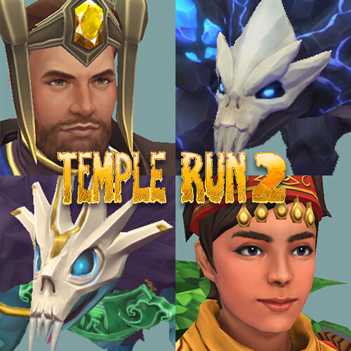ArtStation - Temple Run 2 Art Dump