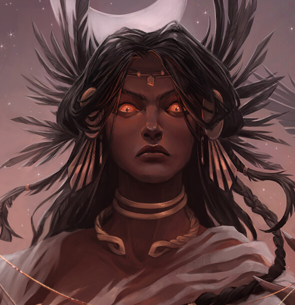 ArtStation - [Personal project] The Morrigan