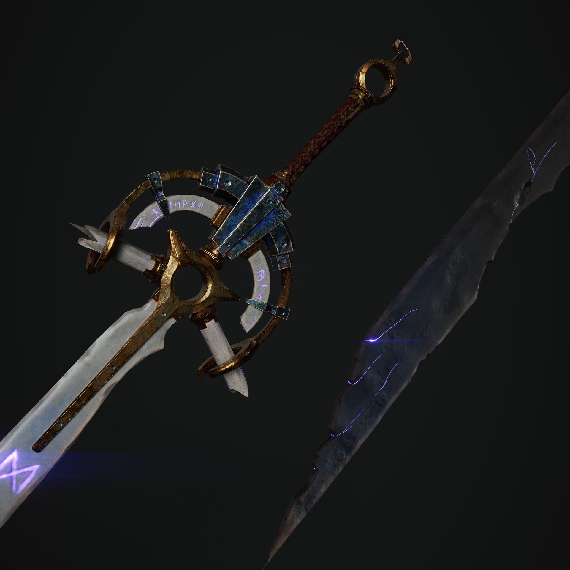 ArtStation - Bone Charm Sword