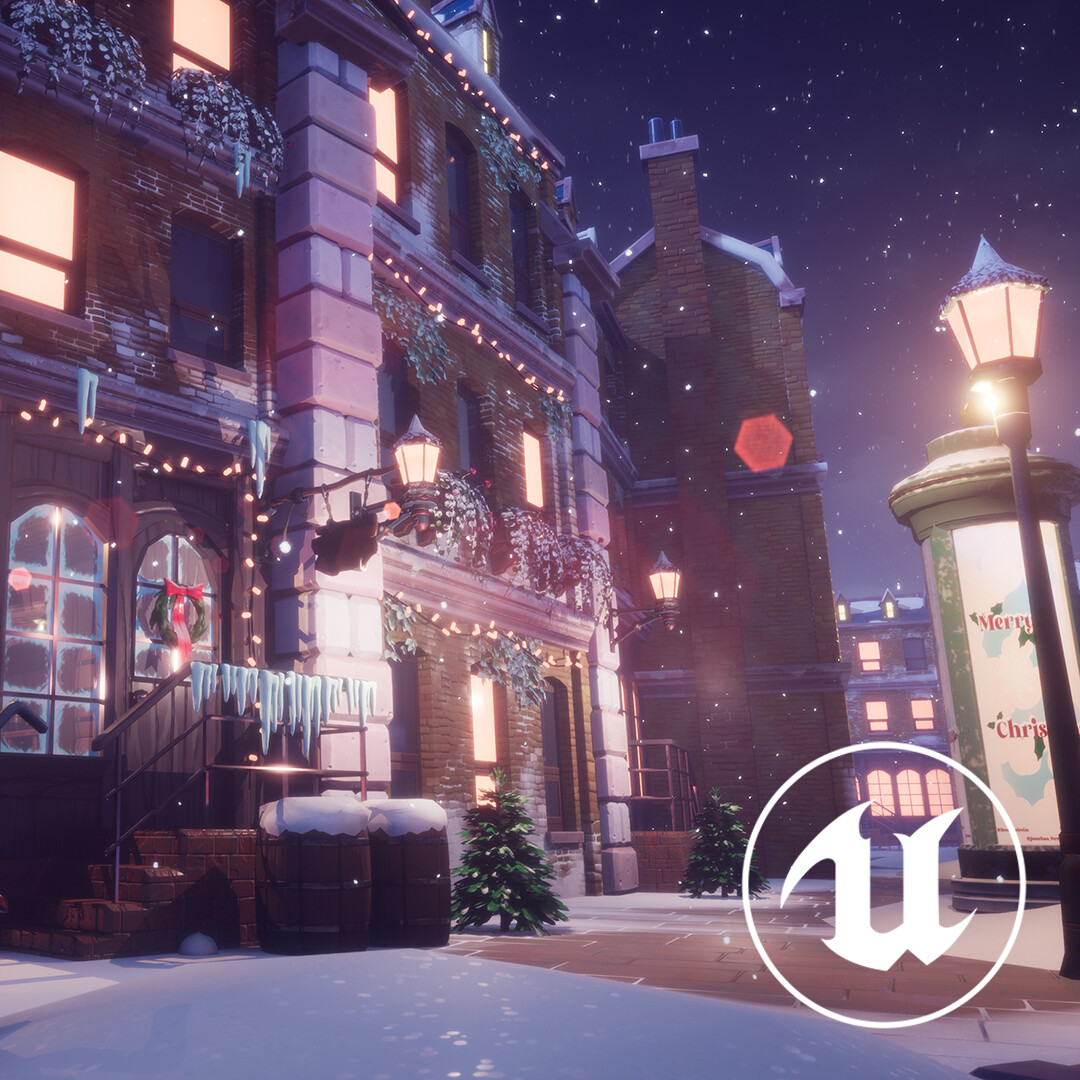 ArtStation - Christmas Town
