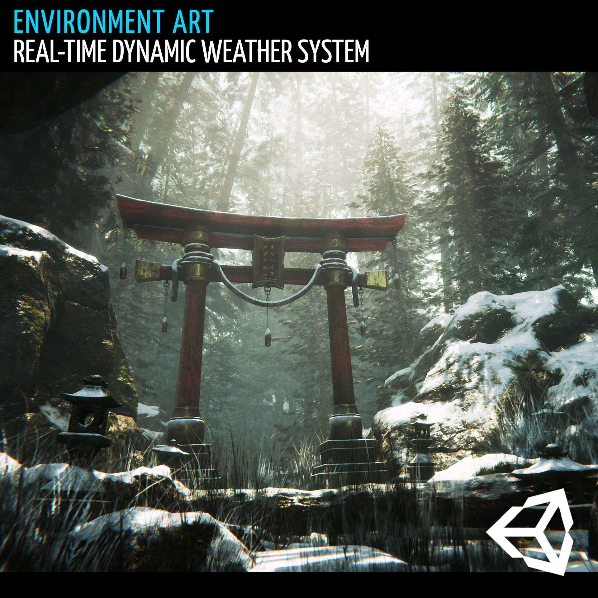 ArtStation - Seishin Island - Environment Art and Real-Time Dynamic Weather System Tech (Unity)
