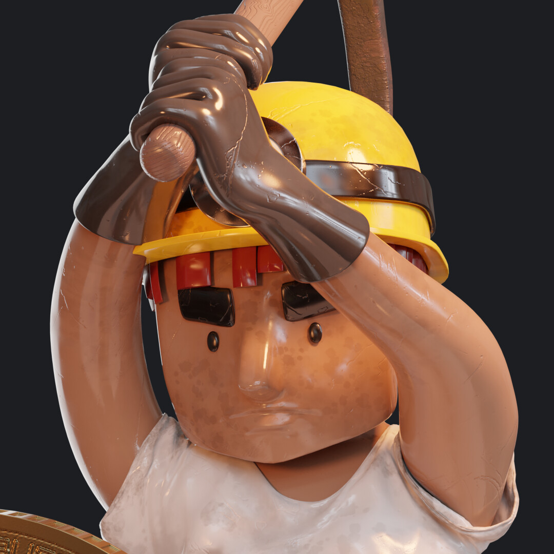 ArtStation - Bitcoin Miner Collectible Toy
