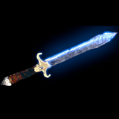 ArtStation - Magic Ork Sword