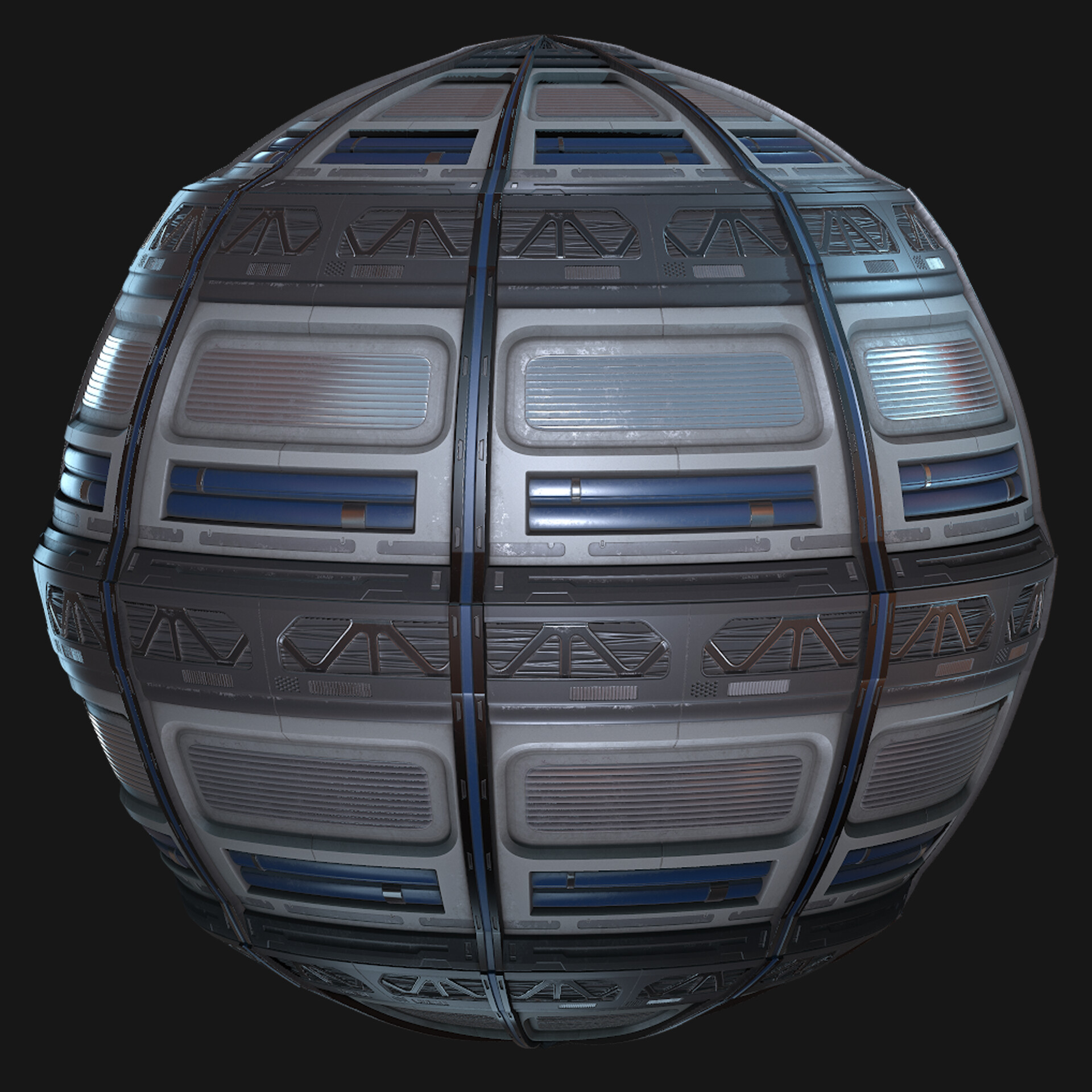 ArtStation - Sci-fi Walls