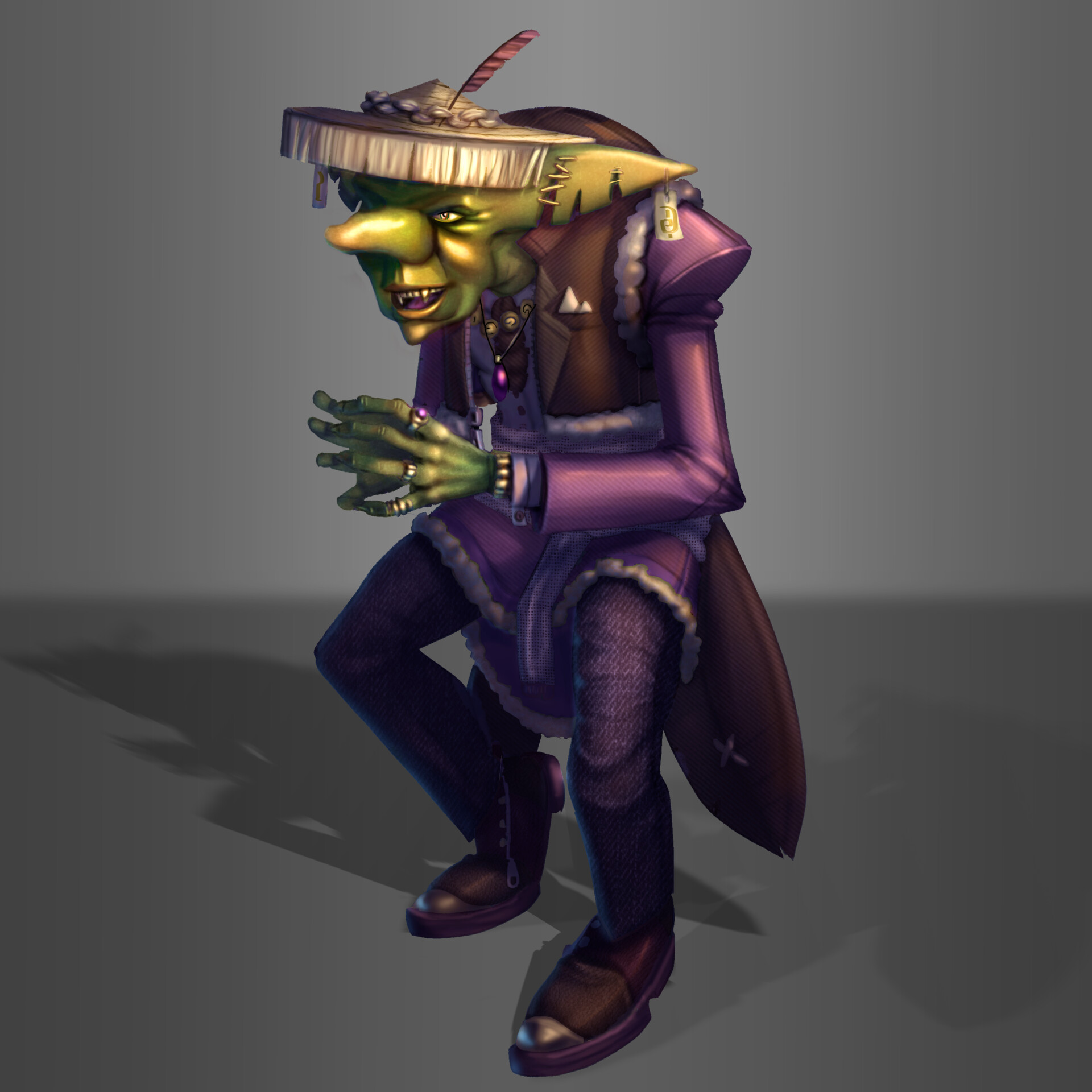 ArtStation - Shady goblin businessman