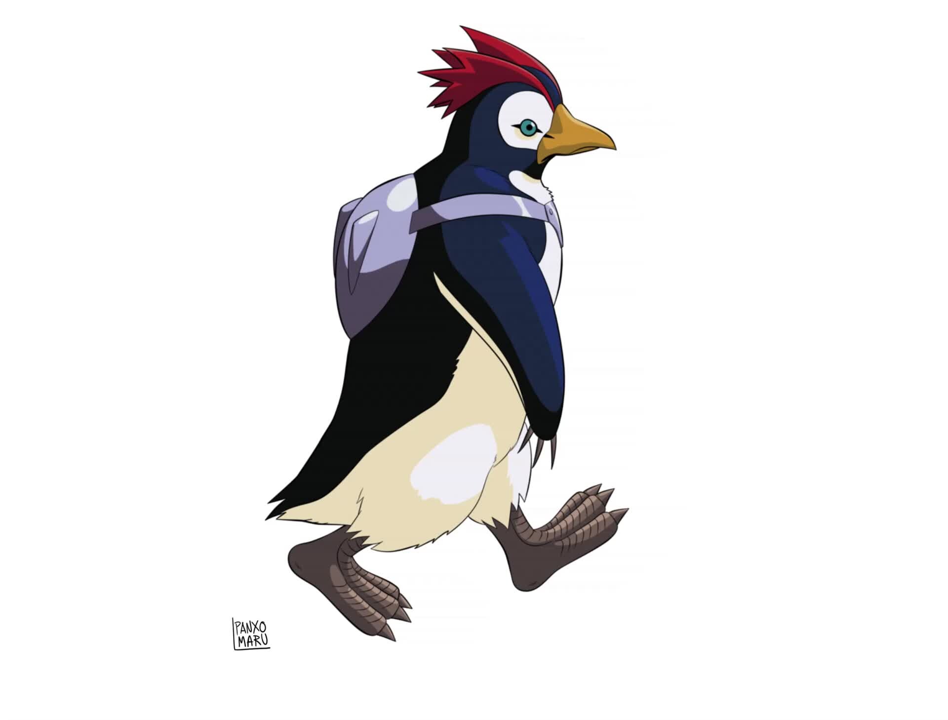 ArtStation - Pen Pen walk cycle