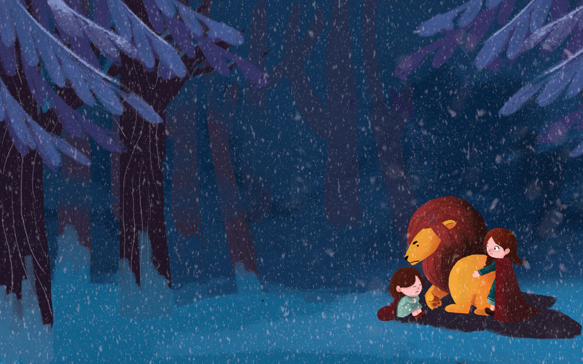 ArtStation - Narnia illustration