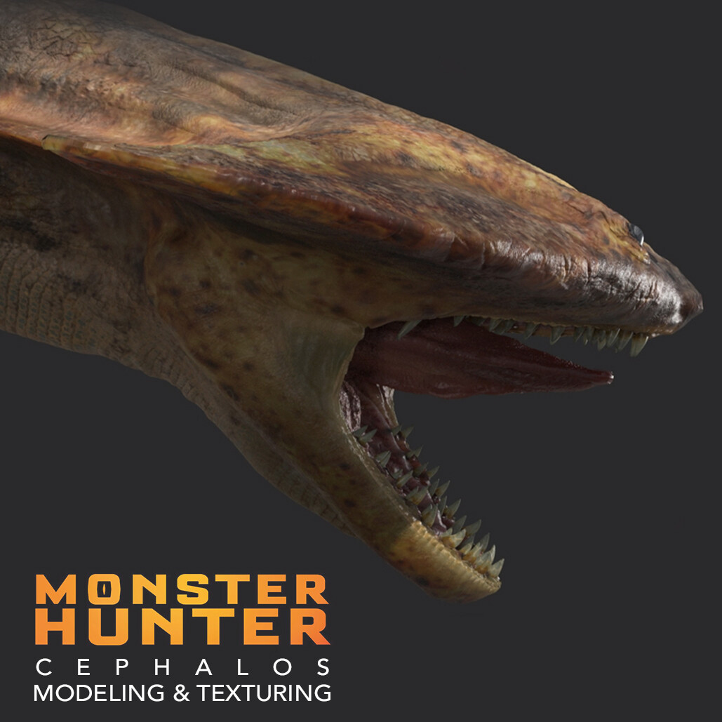 ArtStation - Cephalos - Monster Hunter