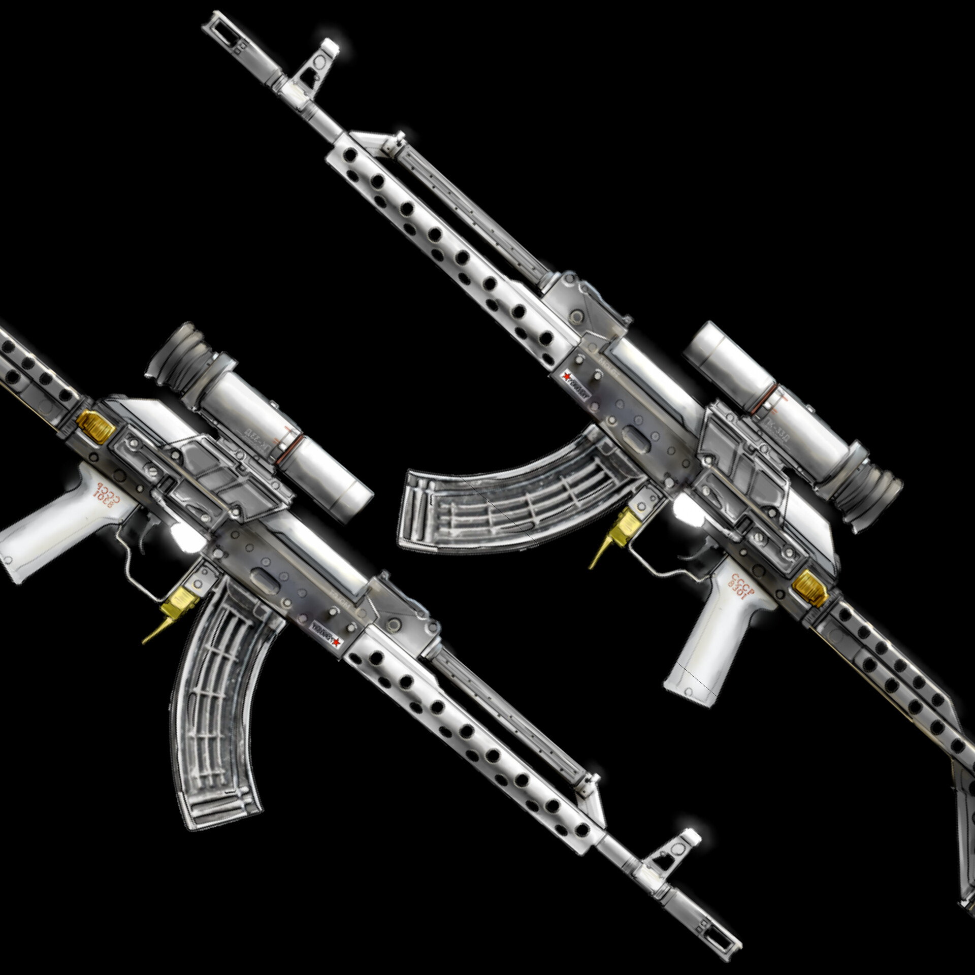 AST21 - VTI-KM Special Space Rifle