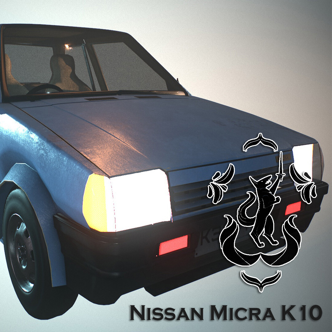 ArtStation - Nissan Micra K10