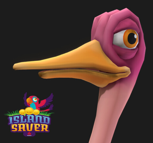 Laura Pate - Ostrich - Island Saver