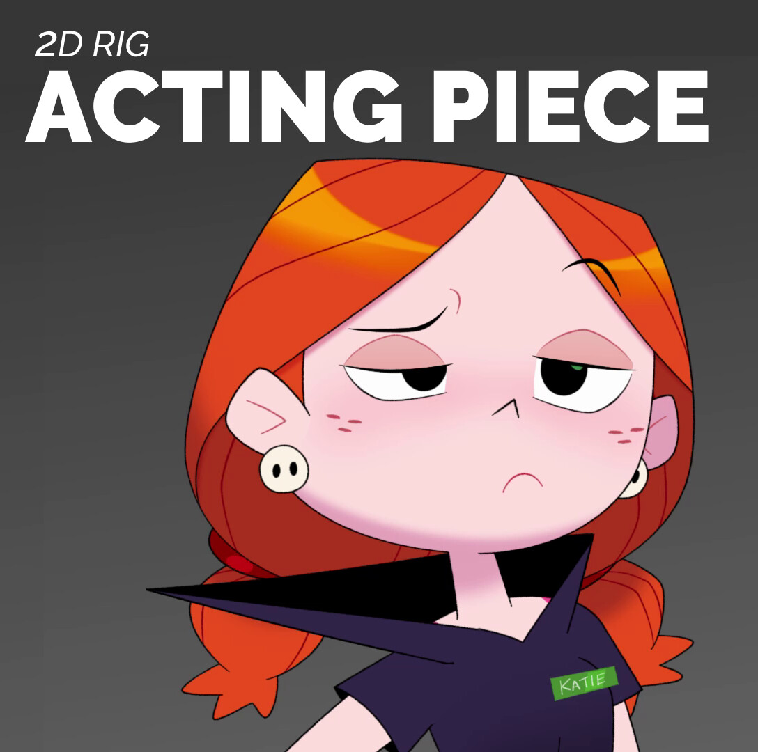 ArtStation - 2D Rig Acting Piece