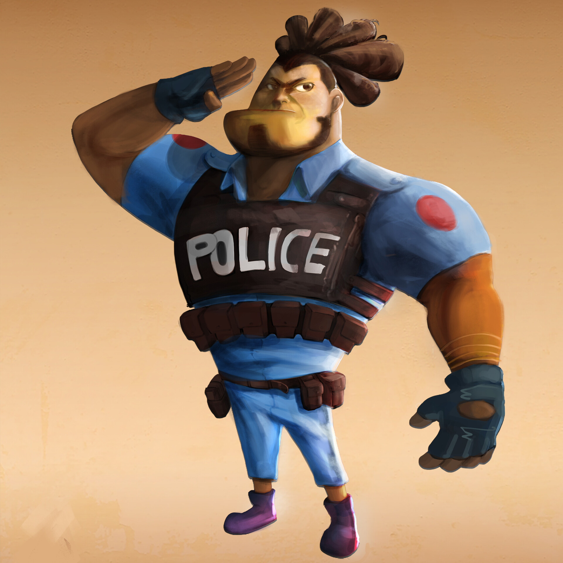 ArtStation - Justice Man - Ekon