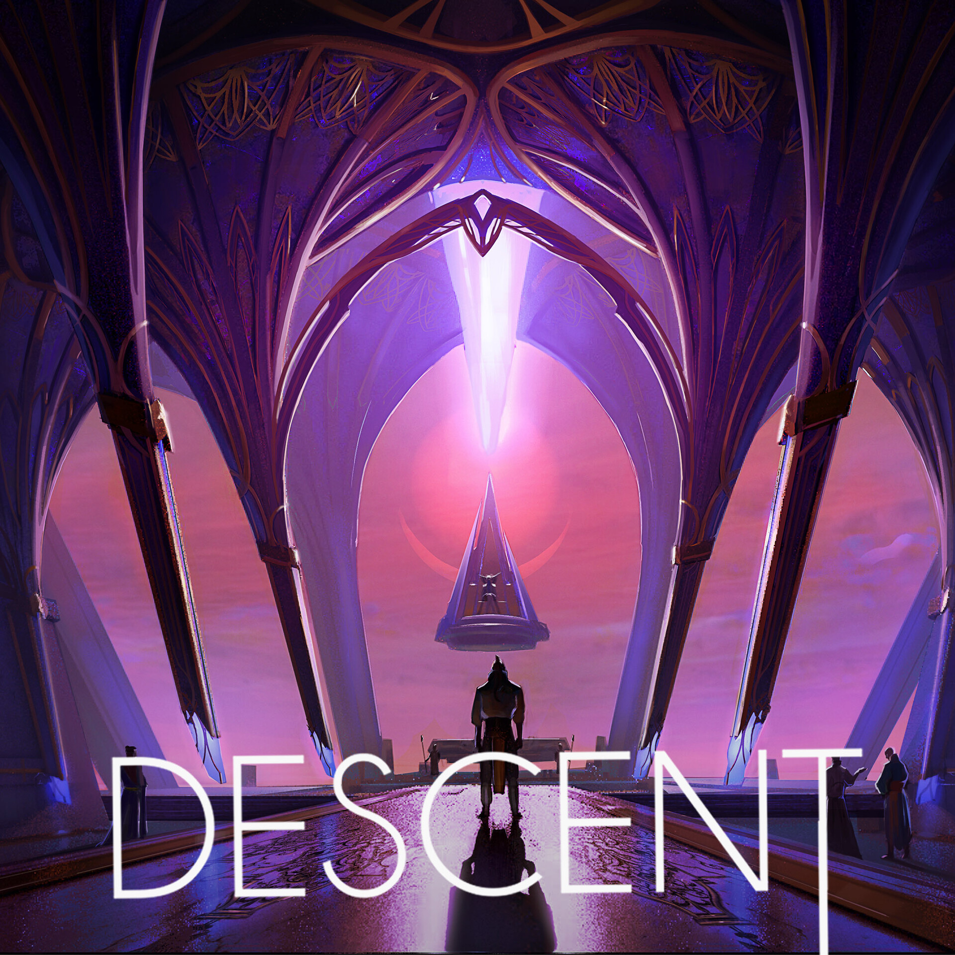 ArtStation - Descent - Underworld throne room