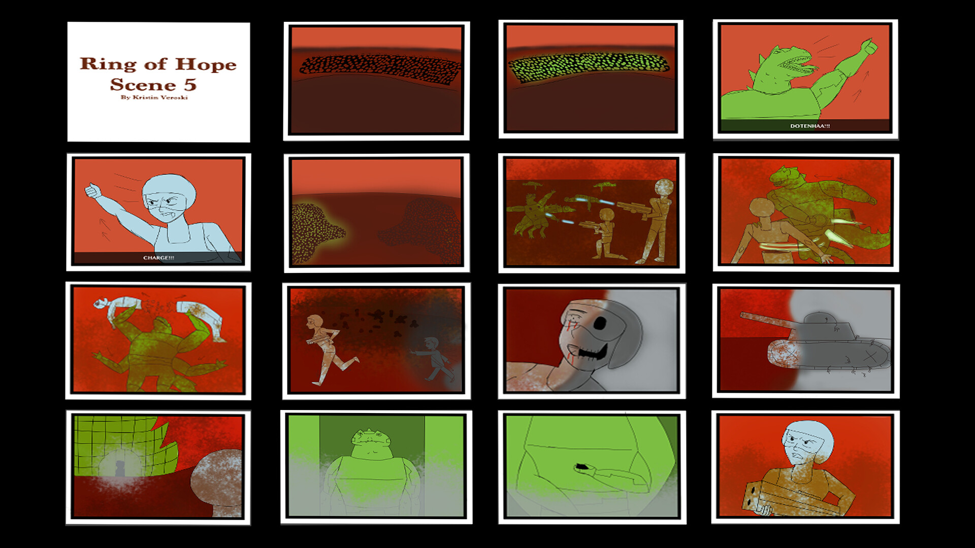 ArtStation - Ring of Hope Storyboards