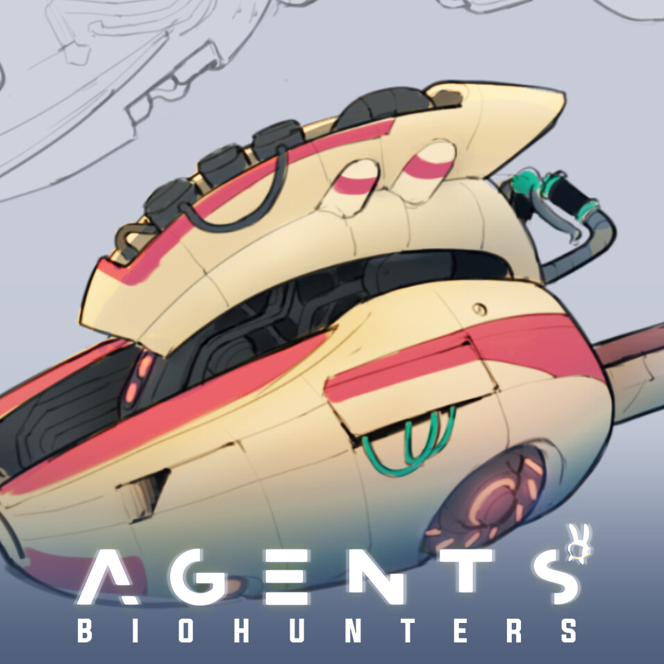 ArtStation - Agents Biohunters Vehicle Design