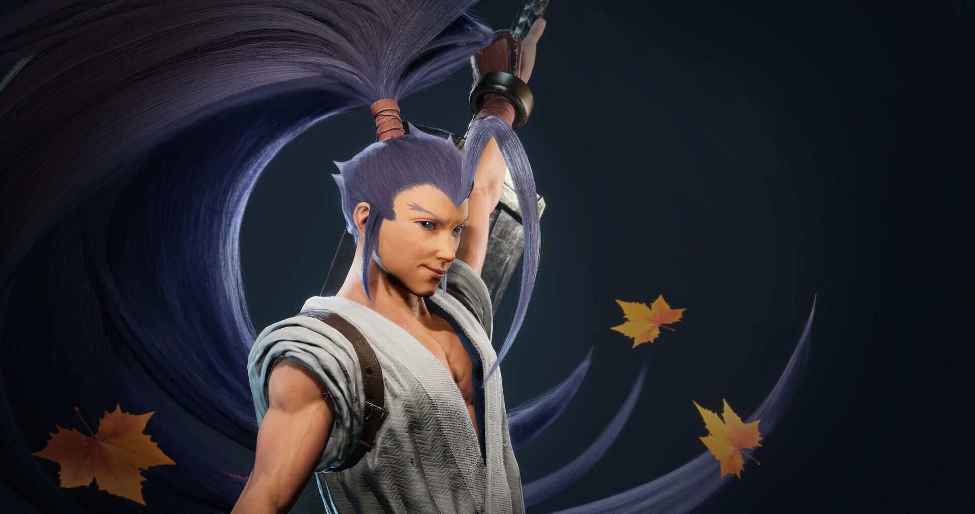 ArtStation - Brave Fencer Musashi (fan art)