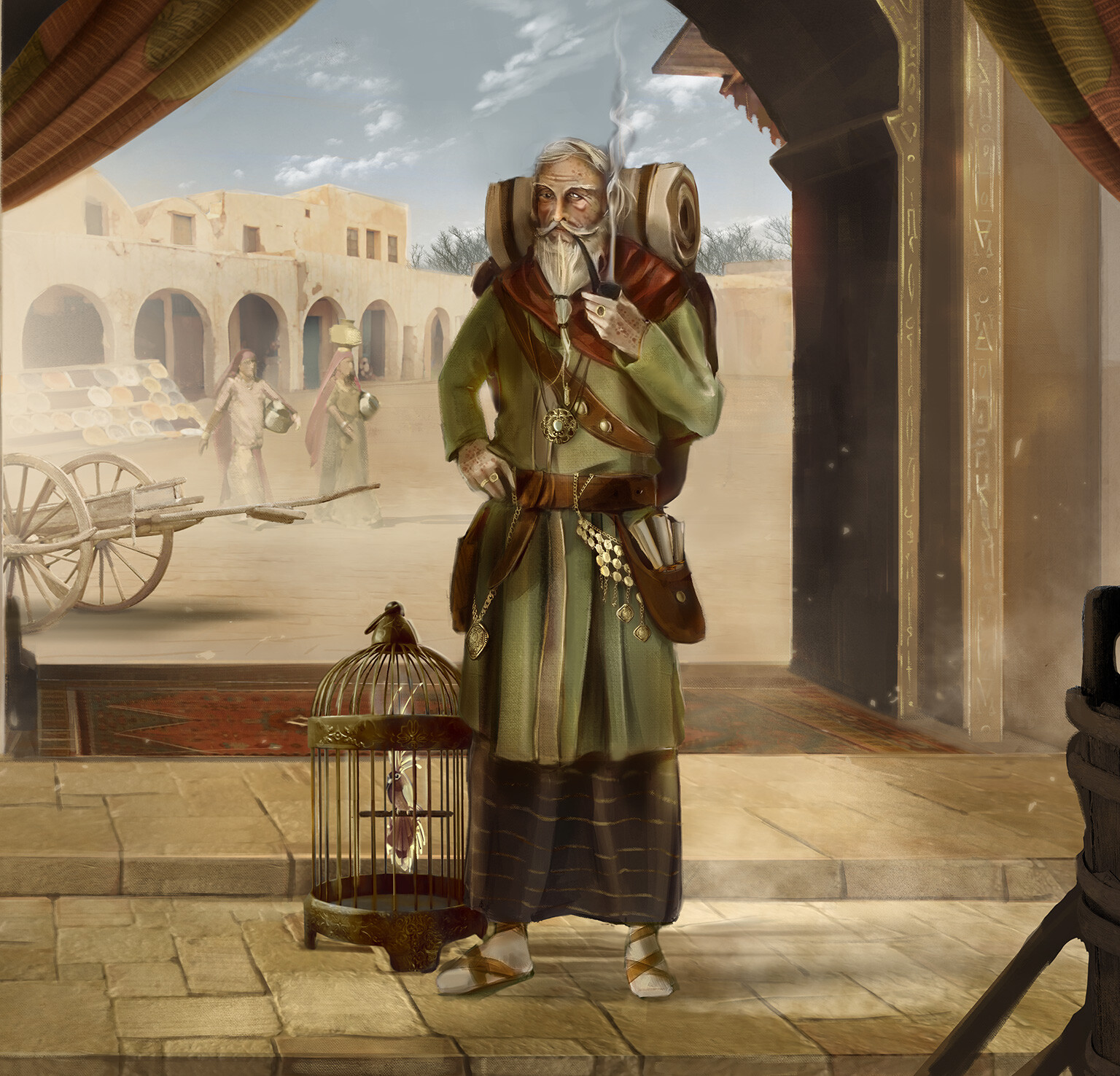 ArtStation - The Ancient Pilgrim