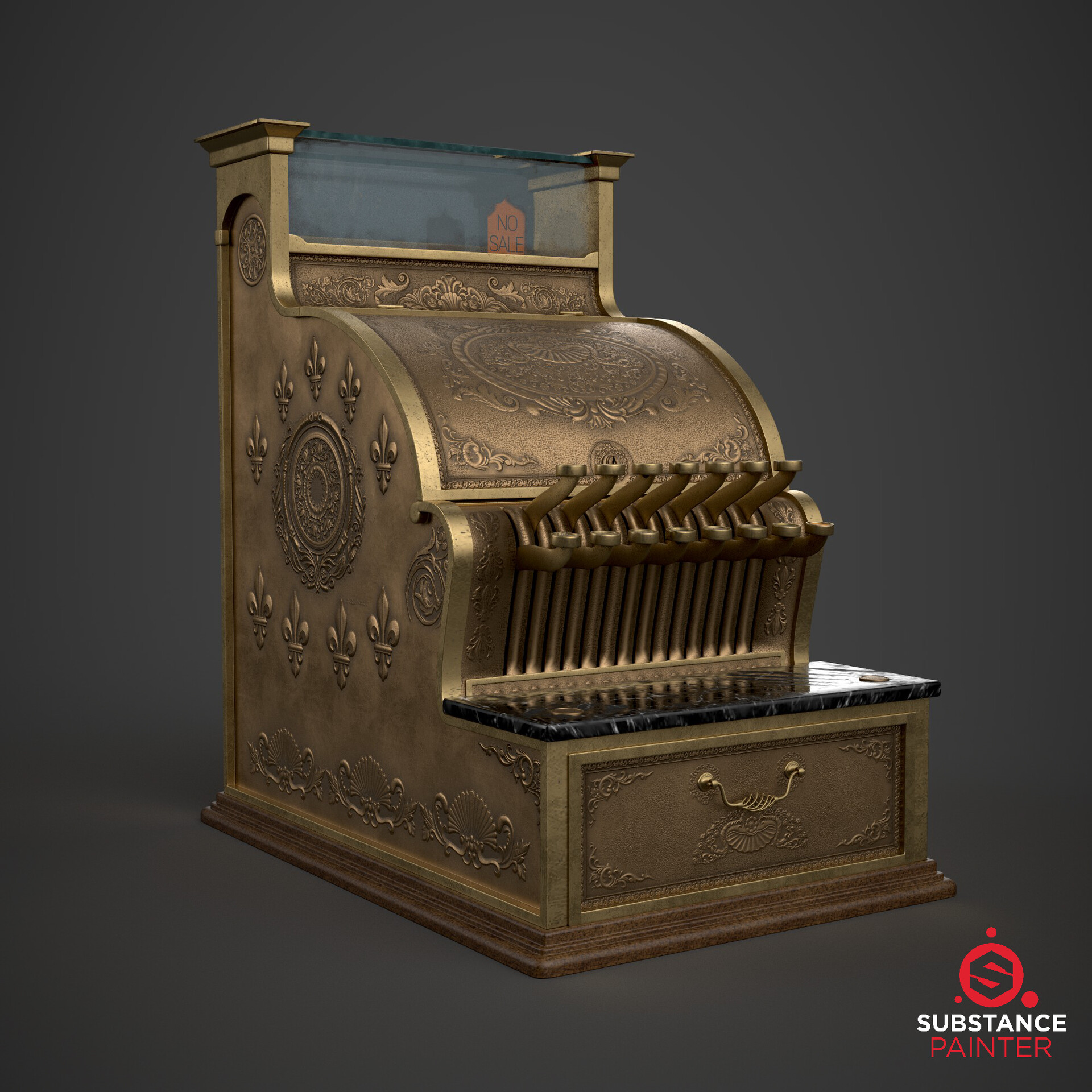 ArtStation - 3d game props modeling