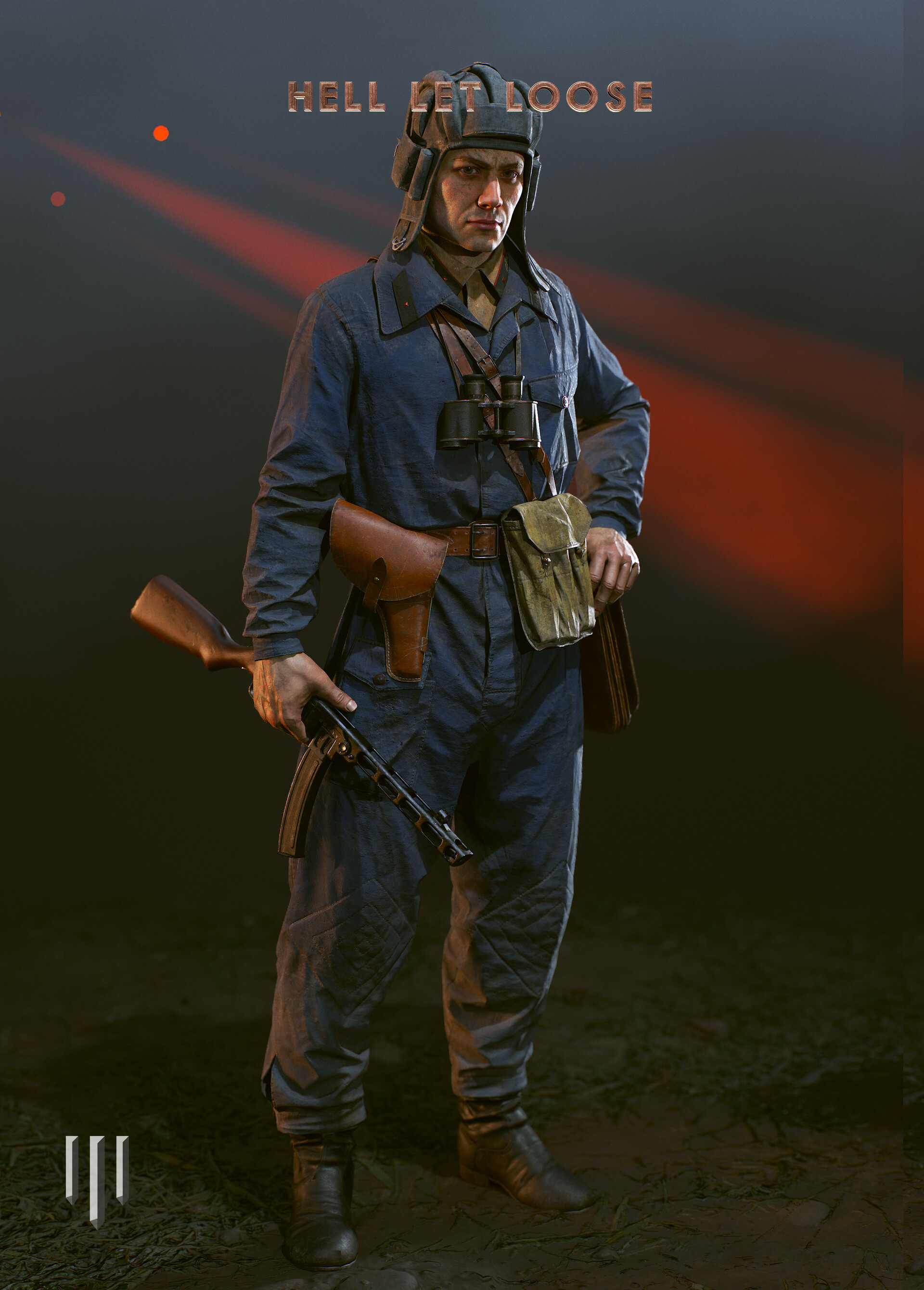 ArtStation - HLL USSR Tank Commander