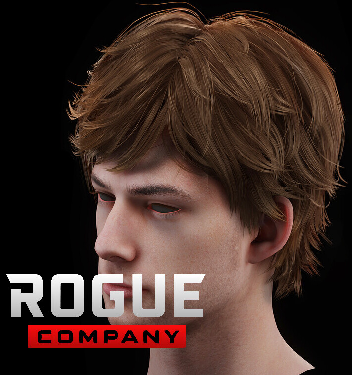 ArtStation - SEEKER HAIR - ROGUE COMPANY