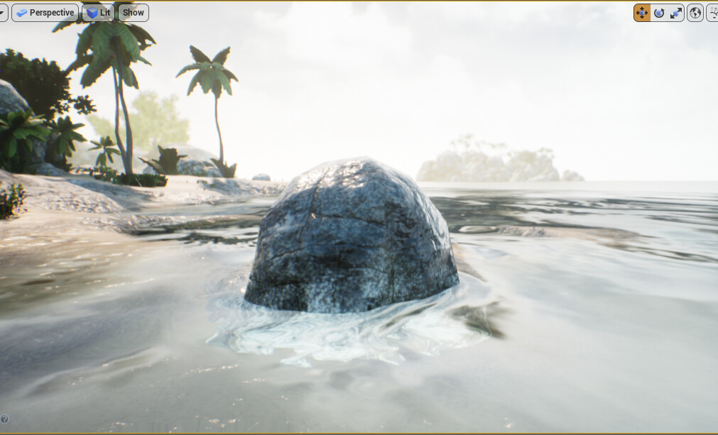 ArtStation - Interactive Water _Unreal