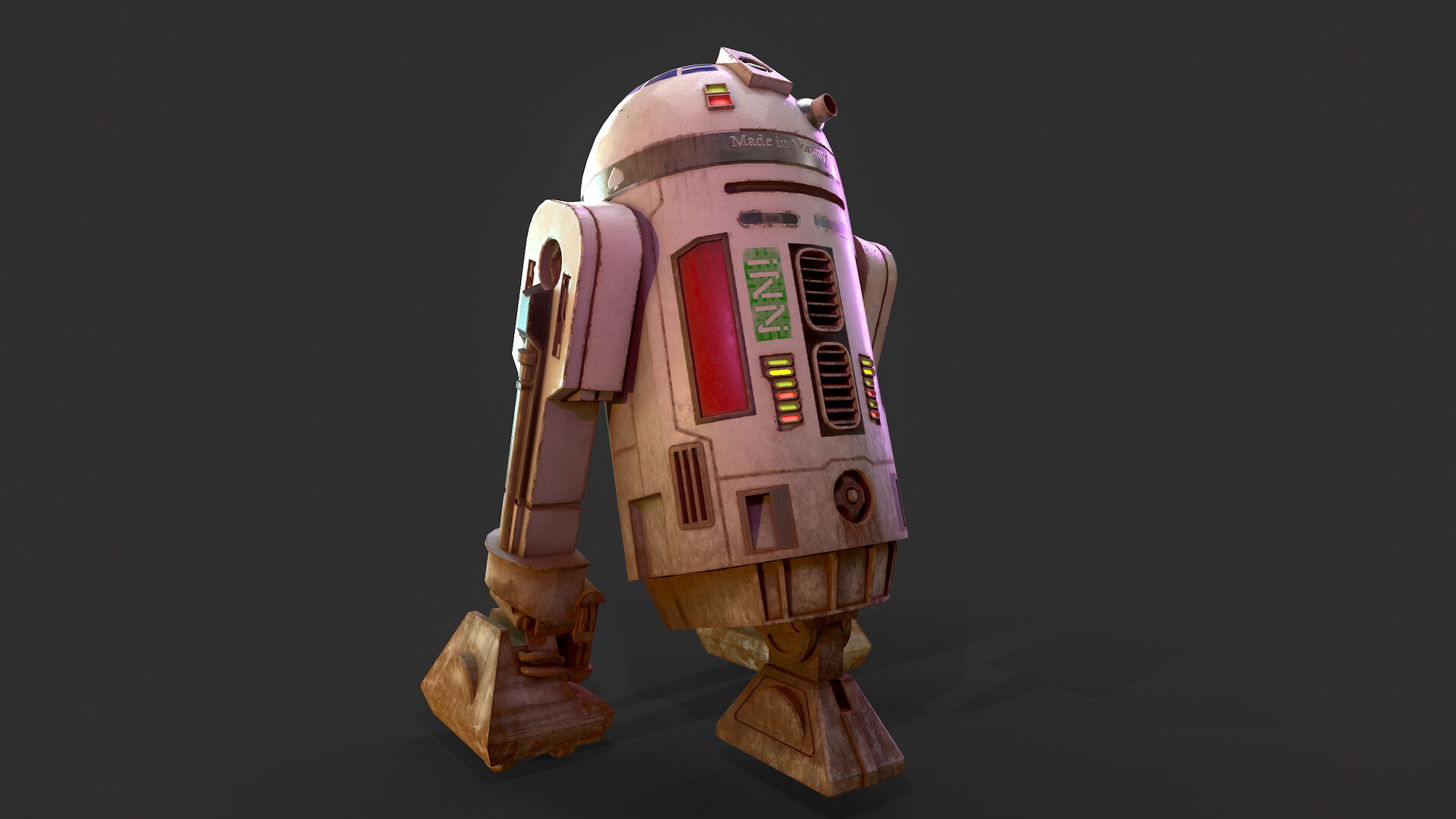 ArtStation - R2D2 Fan-art