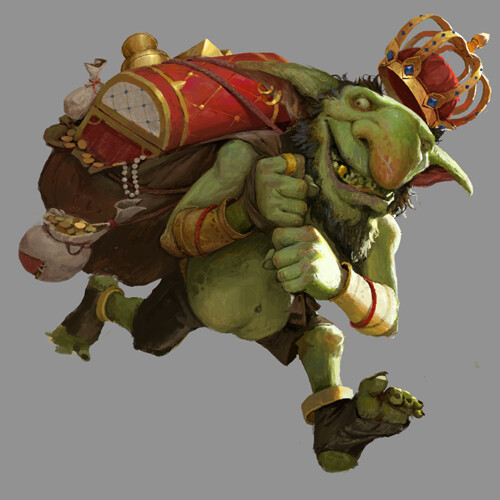 ArtStation - goblin spine动画