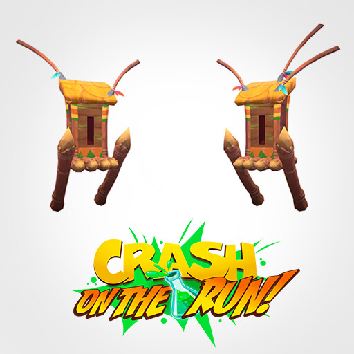 ArtStation - Props - Crash Bandicoot: On the Run