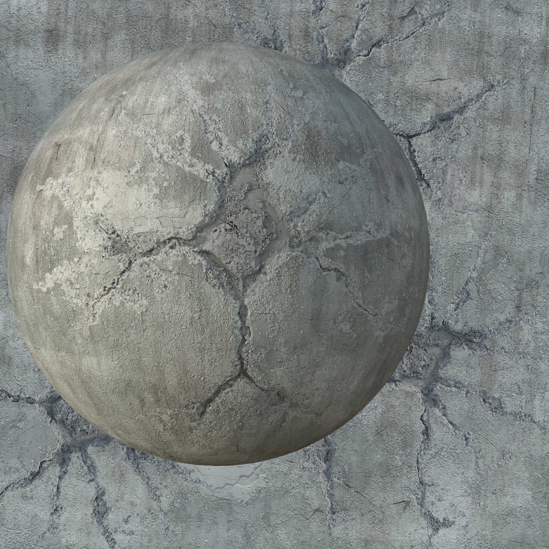 ArtStation - Concrete Damage Decals