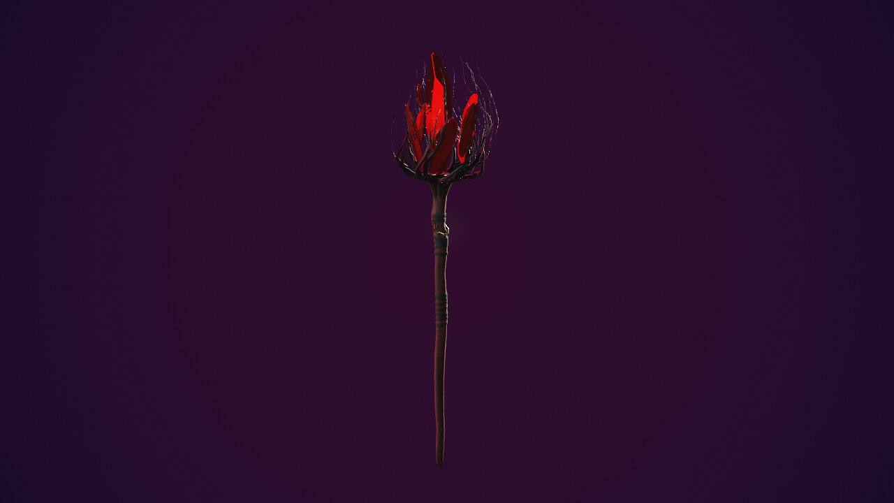 ArtStation - Scarlet Staff
