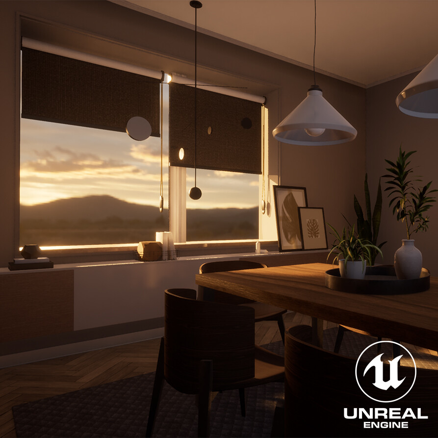 ArtStation - ArchVizInterior Lighting Practice