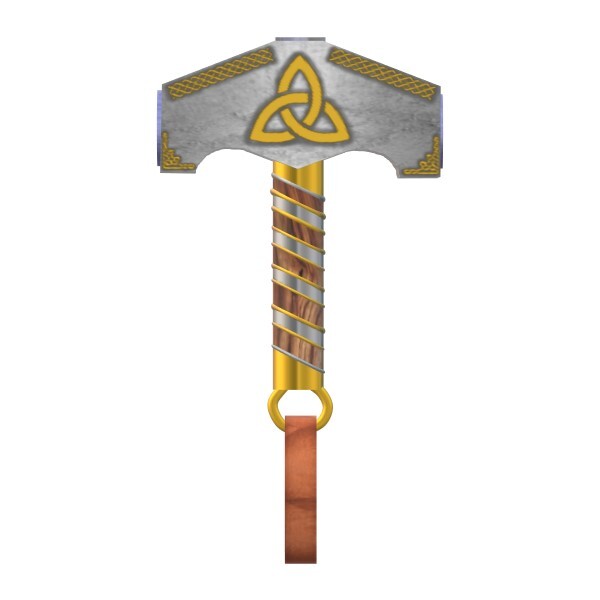 ArtStation - my version of mjolnir