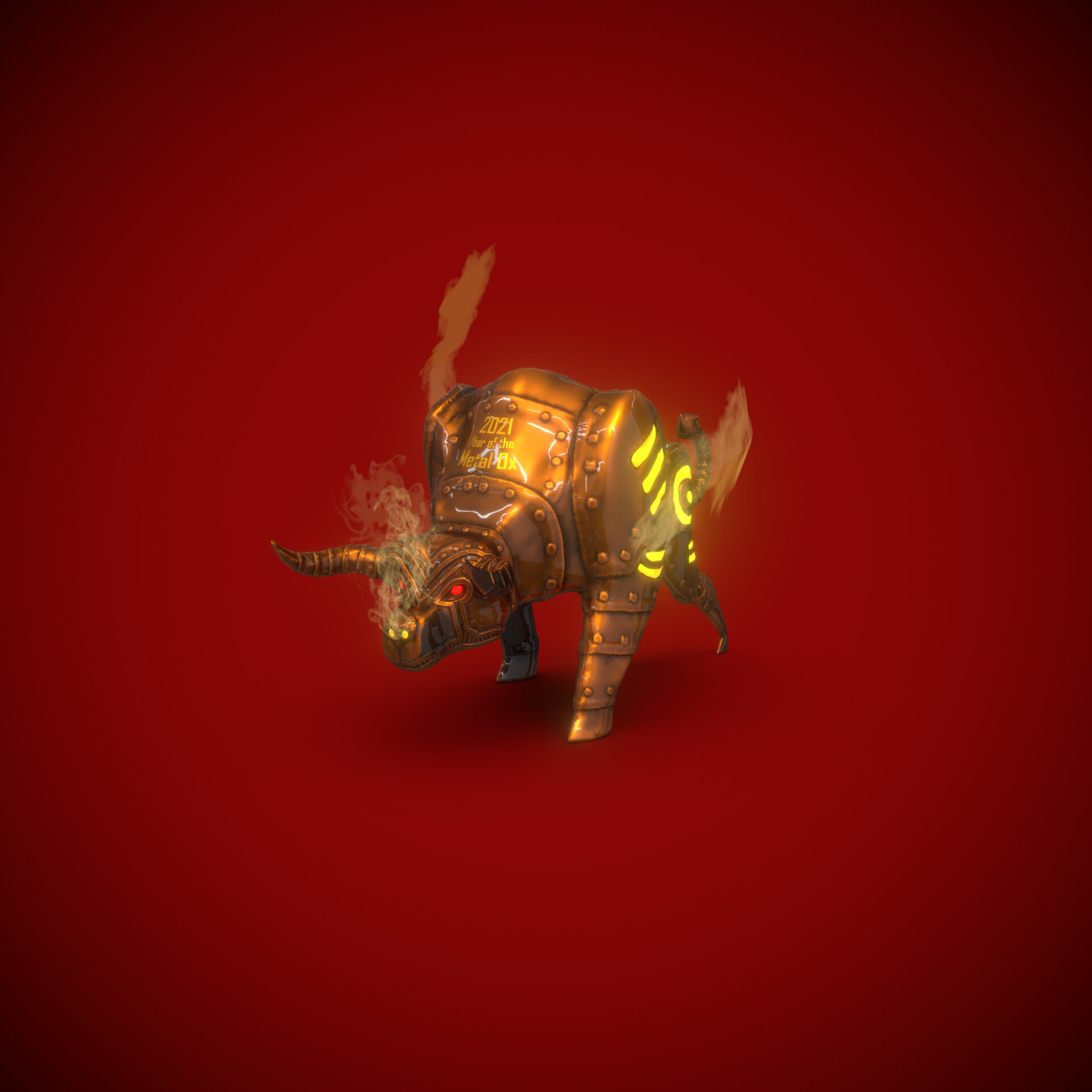 ArtStation - 2021 - Year of the Metal Ox