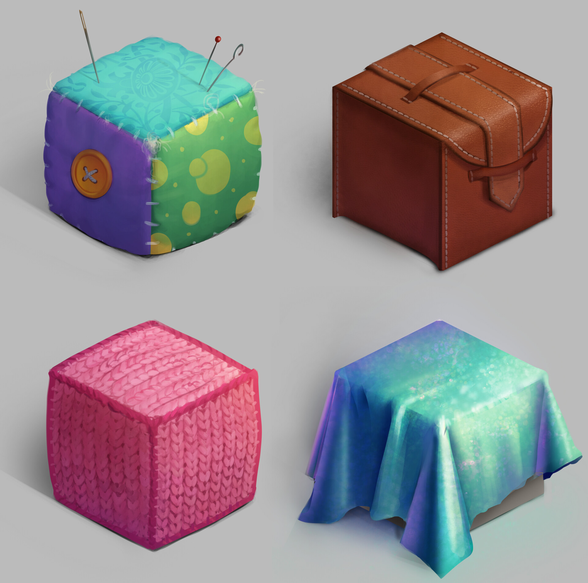 ArtStation - Material Practice