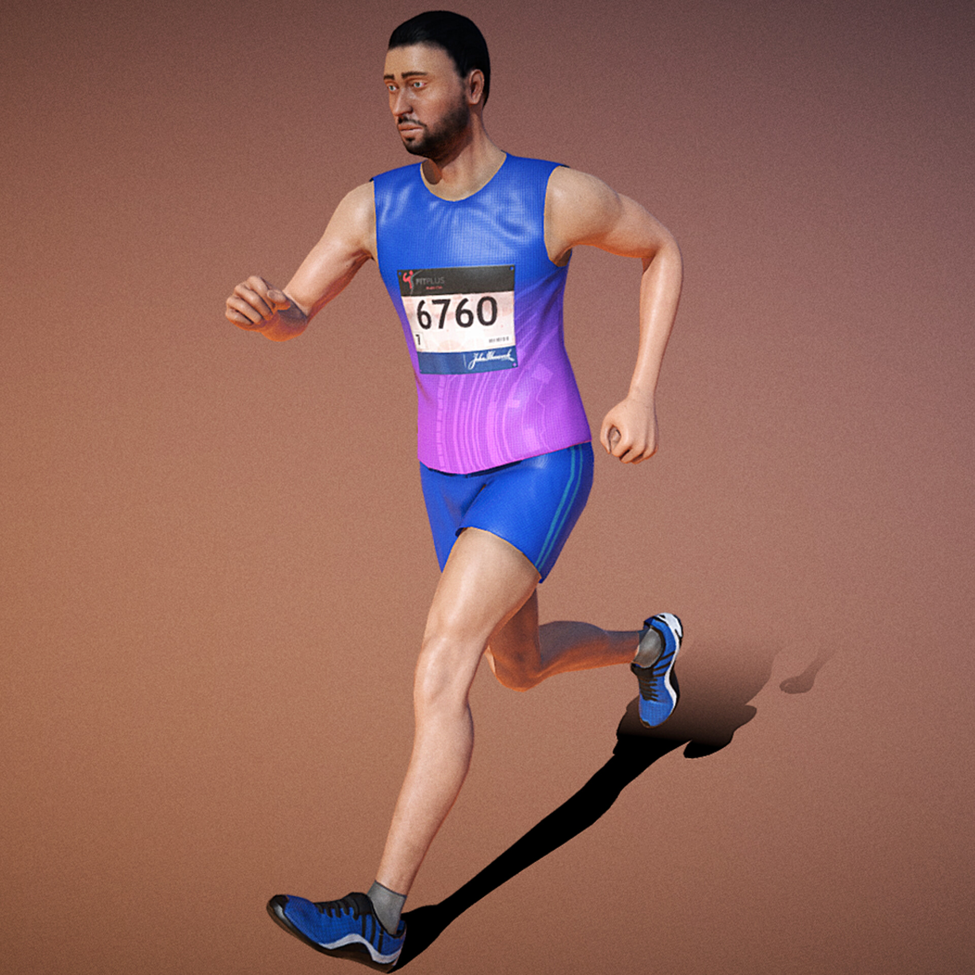 ArtStation - Marathon Runner