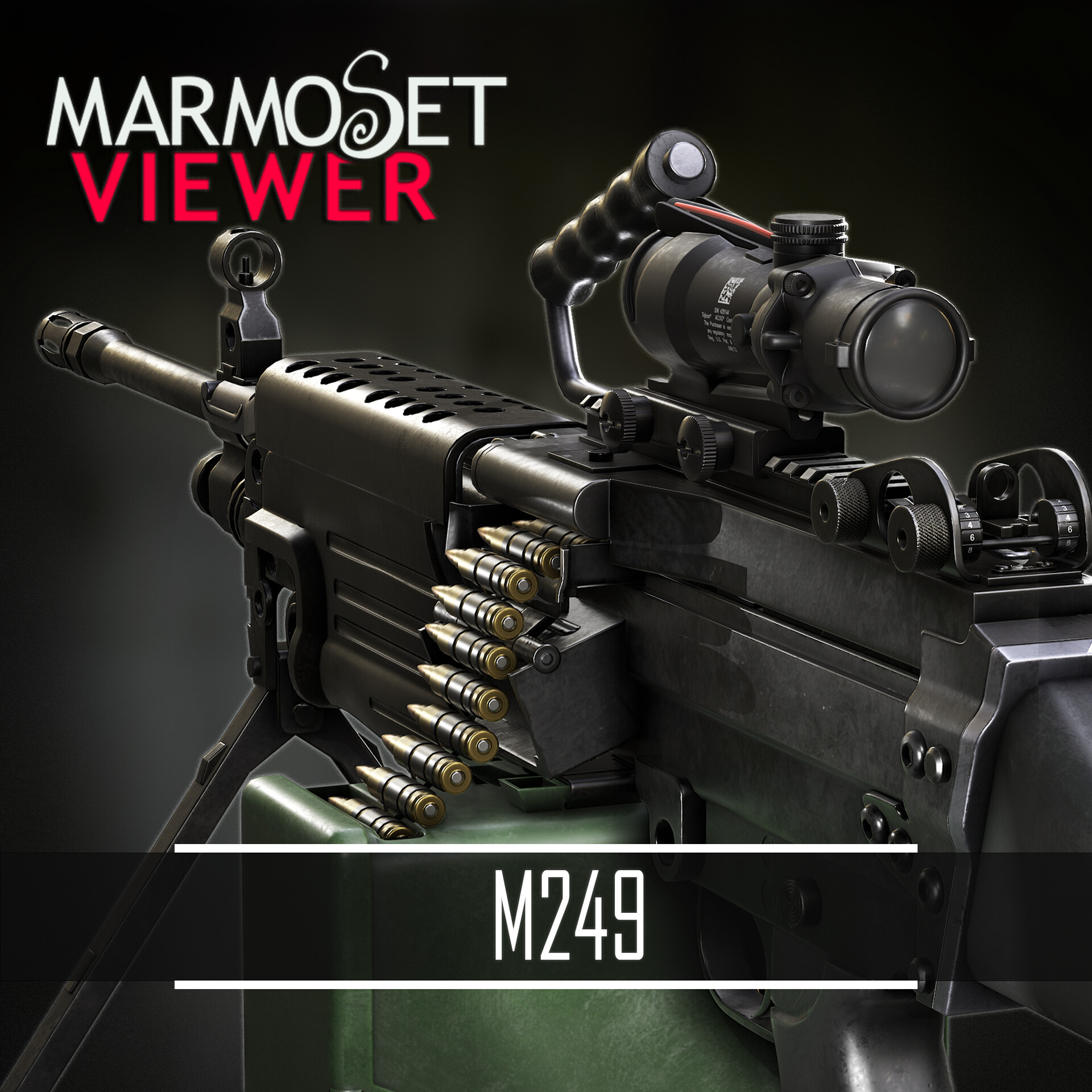 ArtStation - M249
