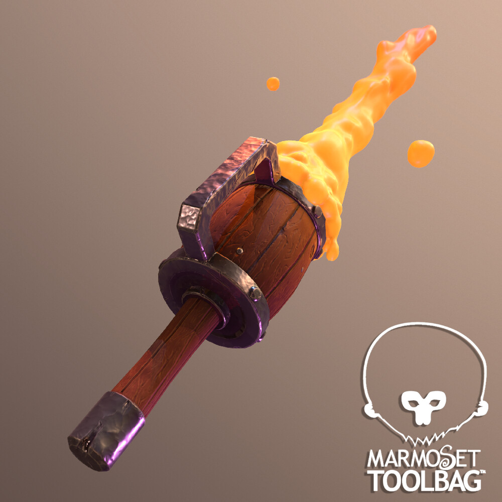 ArtStation - Stylized Beer Sword