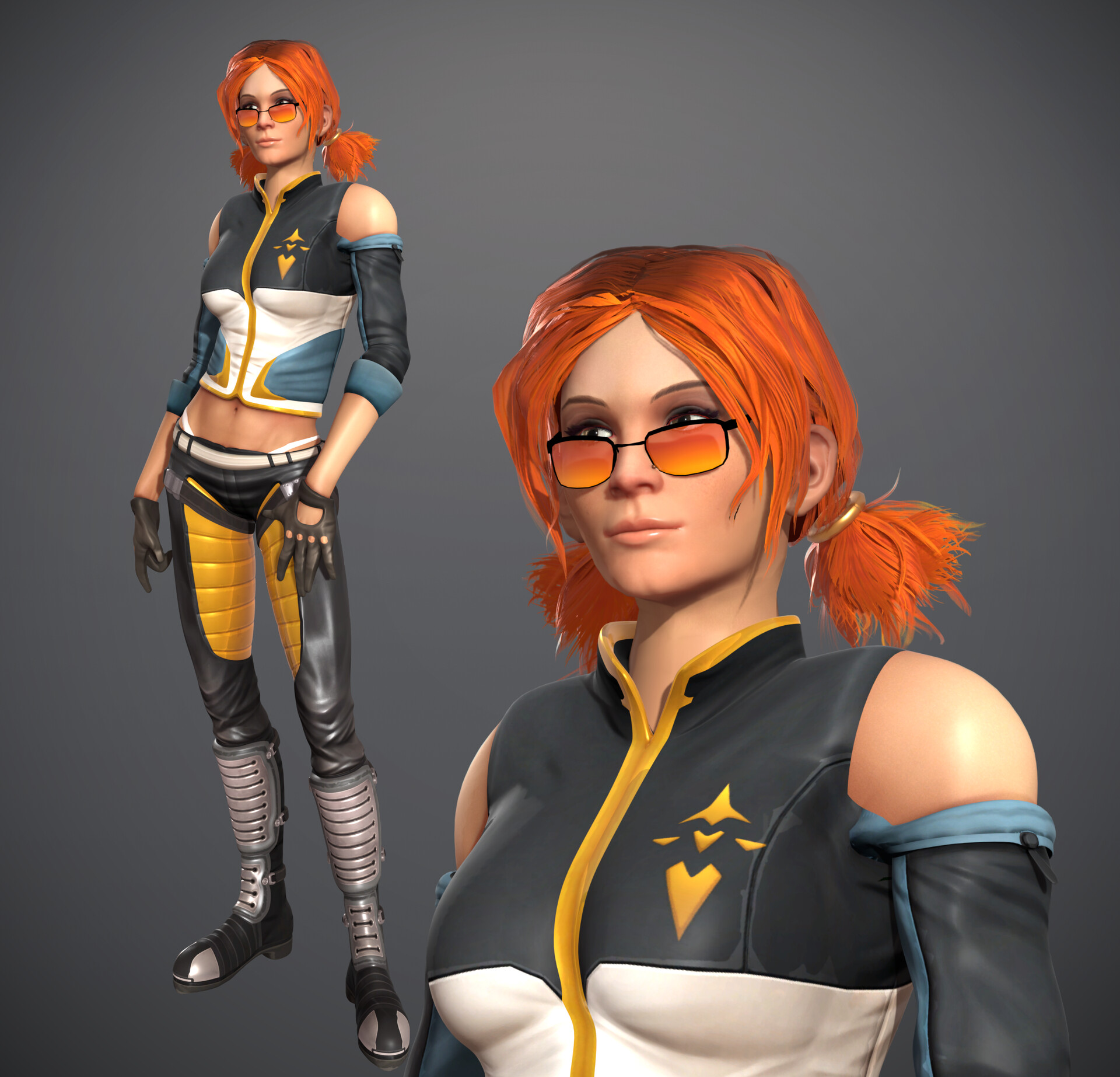 ArtStation - SiN Episodes: Jessica Cannon remastered