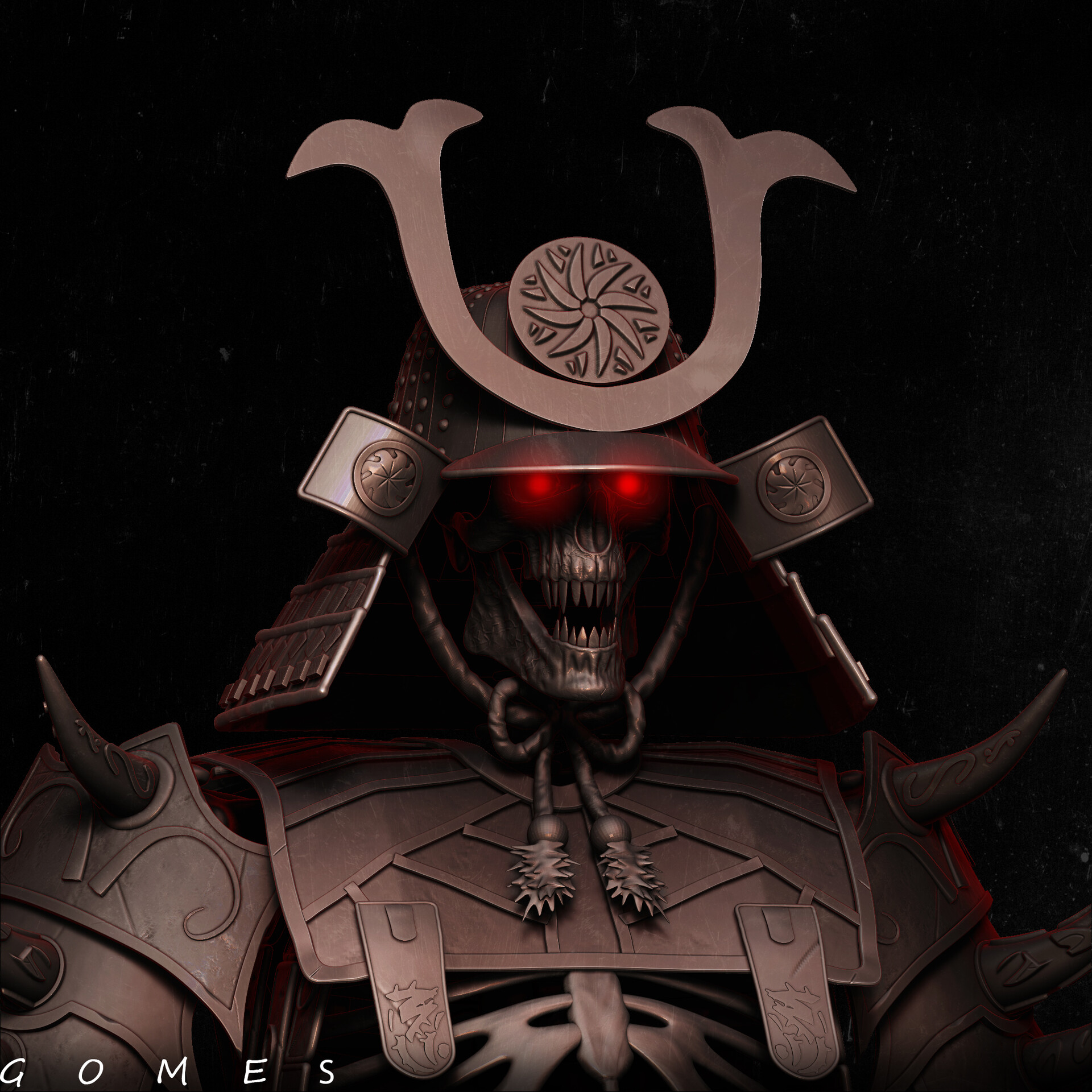 ArtStation - Undead Samurai